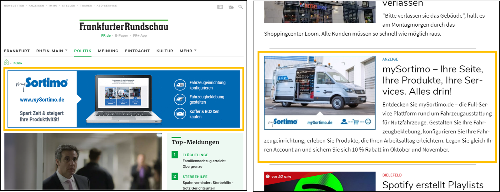 Sortimo erhält Unterstützung, um Handwerker auf mySortimo aufmerksam zu ...
