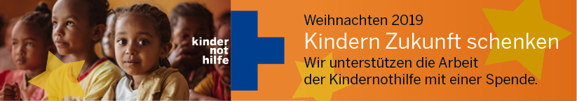 Attention and leads for a good cause of kindernothilfe